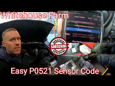 P0521 Code, Easy Oil Pressure Sensor Install