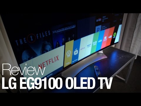 LG EG9100 OLED Television Review