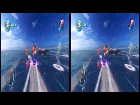 Stereo 3D - Sonic & All-Stars Racing Transformed [1080P 60FPS] -- GP Dragon Cup