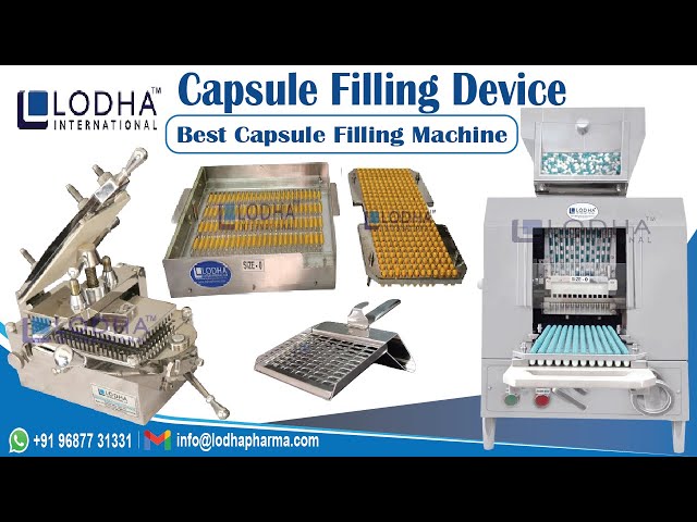 Manual Capsule Filling Machine - 300 Holes Capsule Filling Machine ...
