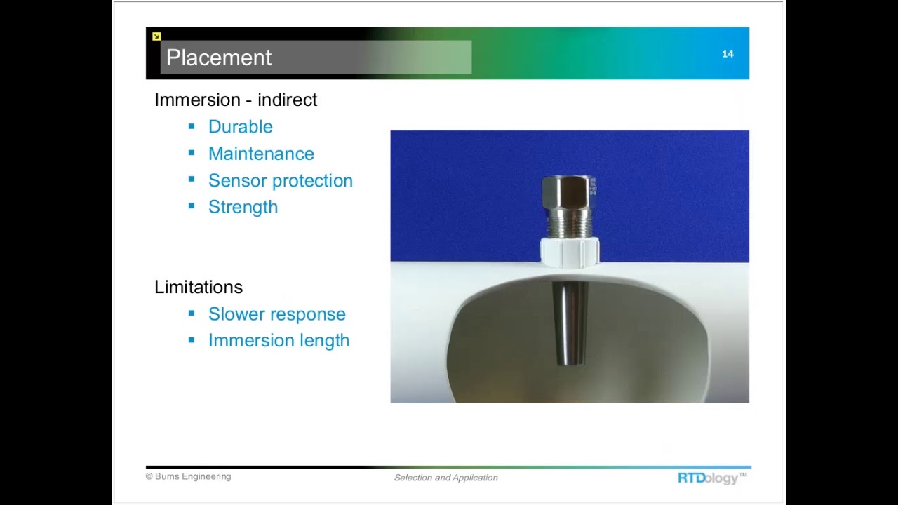 How to Choose an RTD with Confidence - Selection and Application