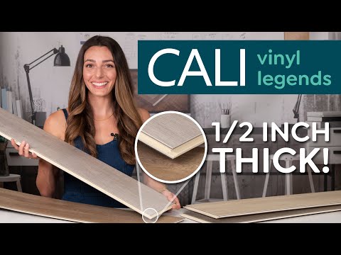 Cali Vinyl Legends 1/2 Inch Thick Vinyl Flooring