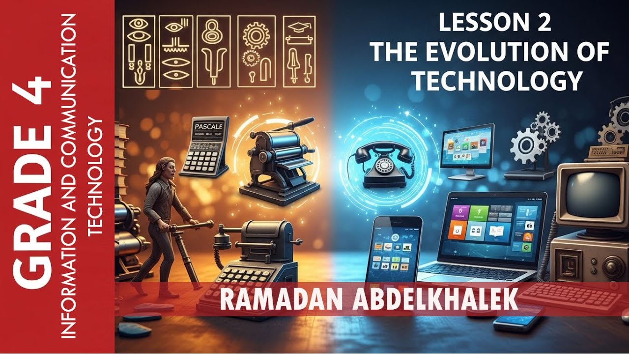 ICT - Grade 4 - Lesson 2 - The evolution of technology - English