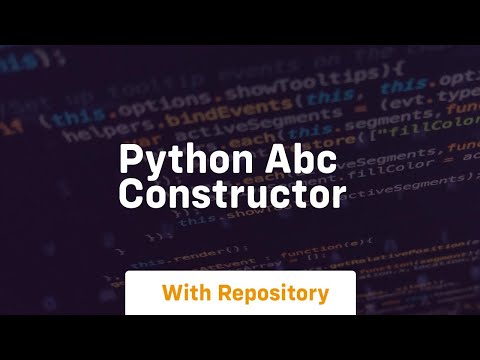 python abc constructor