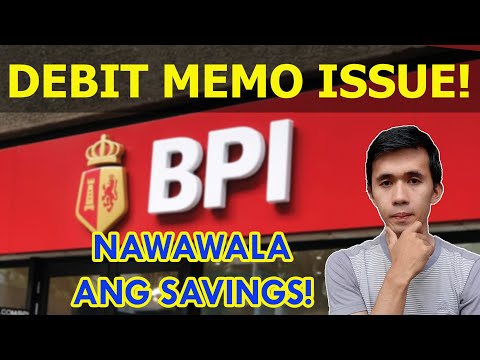 BPI DEBIT MEMO ISSUE TODAY | BPI SYSTEM MAINTENANCE TODAY!