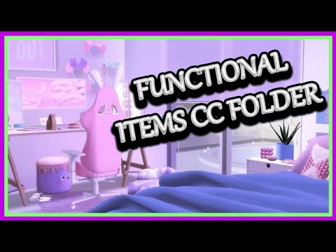 sims 4 functional furniture cc folder 1GB *(UPDATED OBJECTS)*
