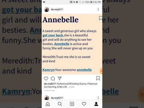 Meaning Of The Name Annabelle - Dtmp Drama Alert