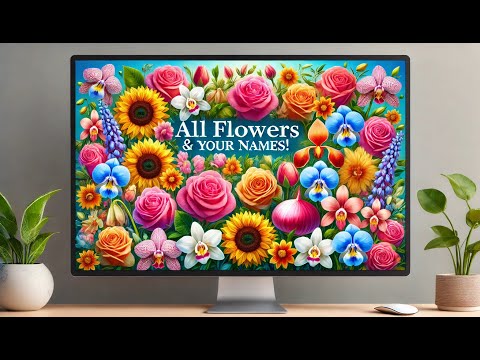 "All Flowers Names & Meanings You Should Know 🌺🌸🌼"