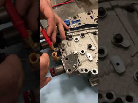 Allison 2000 Control Valve Module; SS1, SS2, SS3 Resistance Measurement