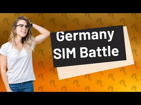 Which sim is best in Germany?
