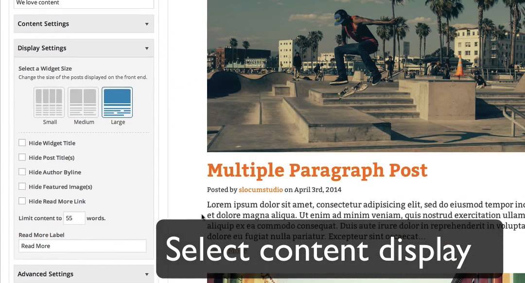 Conductor plugin: Adding content