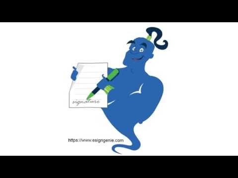 eSignGenie eSignature software online
