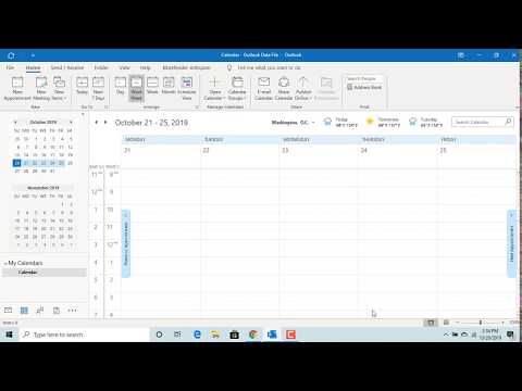 How to Add Time Zone to your Calendar in Outlook - Office 365