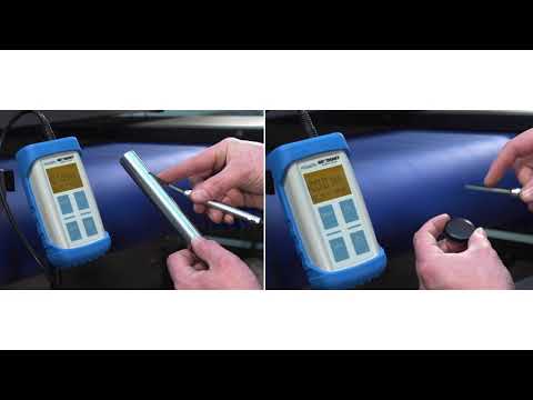 Measure the magnetic flux density with a gauss meter/tesla meter from Goudsmit