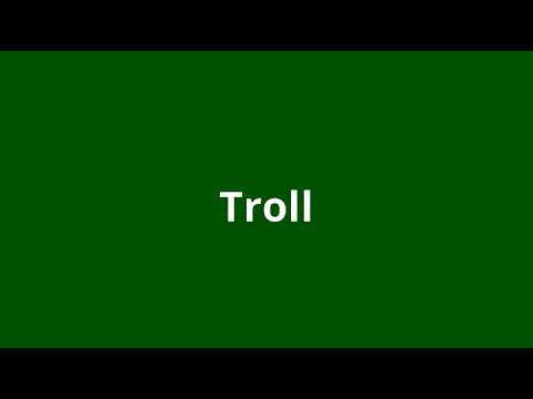 what is the meaning of Troll