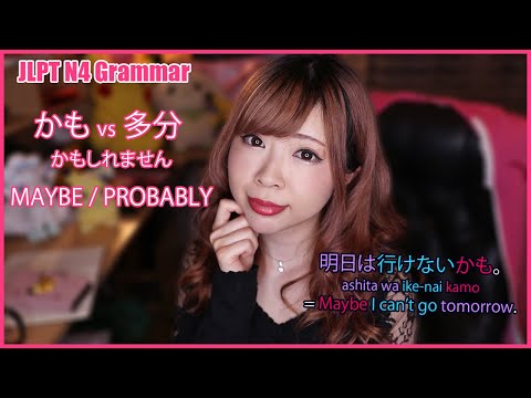 Maybe / Probably ka kan shite vs ta pu ta ┃JLPT N4 Grammar