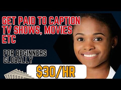 Earn $30/ Hr. Typing Captions Online Globally, No Talking, No Experience, No Degree.