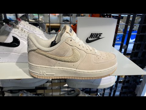 Nike Air Force 1 Low ‘07 SE “Sanddrift Gum Fleece” - Style Code: DQ7583-001