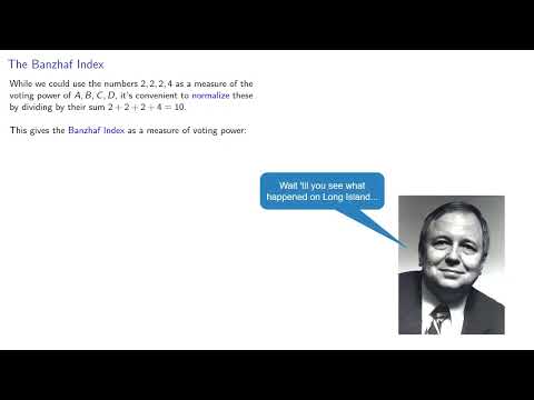 The Banzhaf Index: Veto Power (old version)