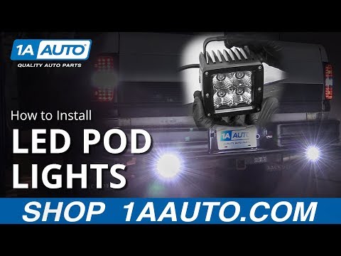How to Install LED Light Pods