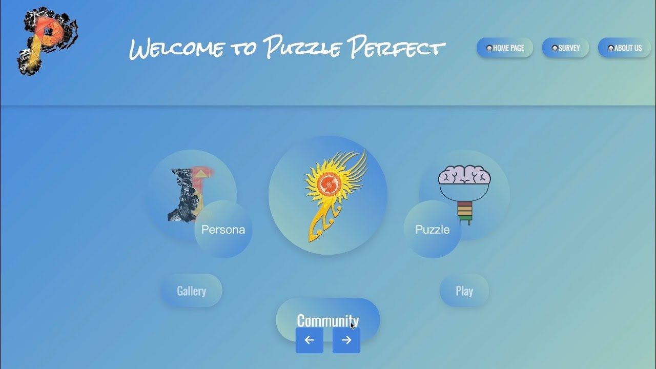 Puzzle Perfect — Code & Game Lab🧩Visual Studio Code（HTML/CSS/JS）游戏网页互动平台