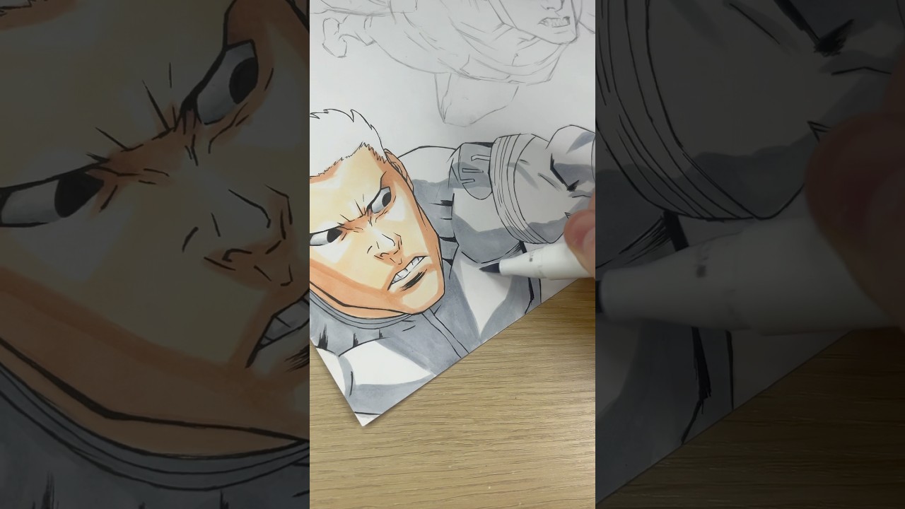 Colouring Invincible Variants | #art #sketch #omniman #invincible #invinciblewar #comicart #shorts