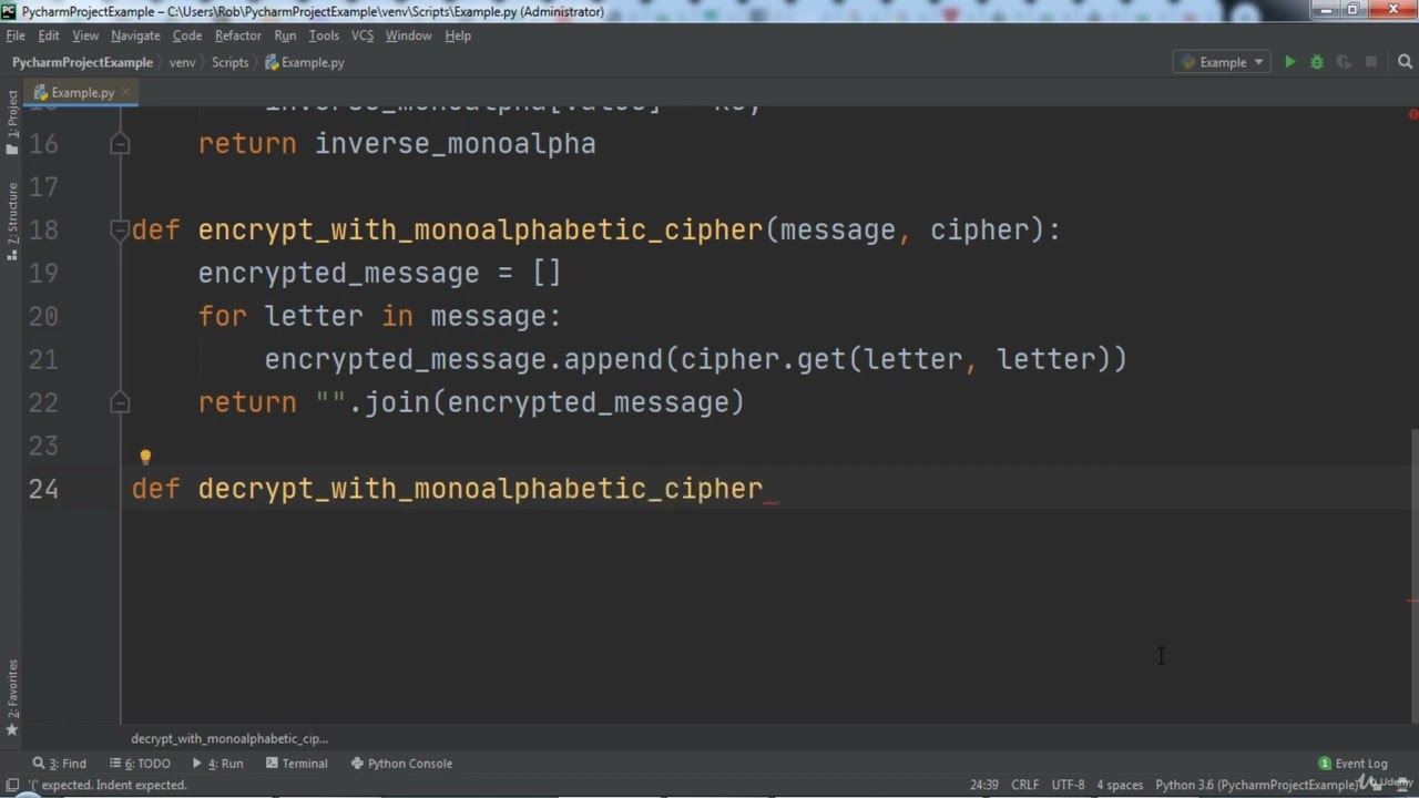 12. monoalphabetic Cipher