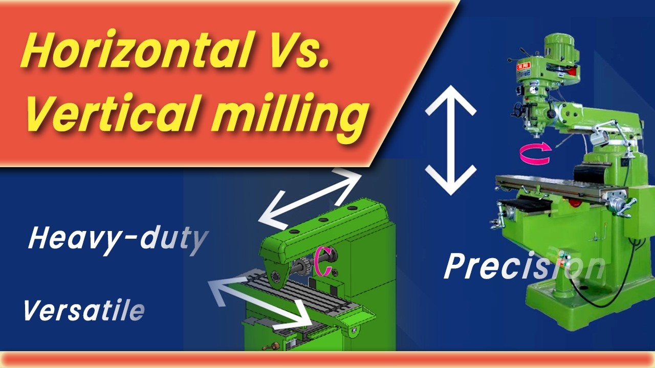 Horizontal vs. Vertical Milling: What's the Difference?