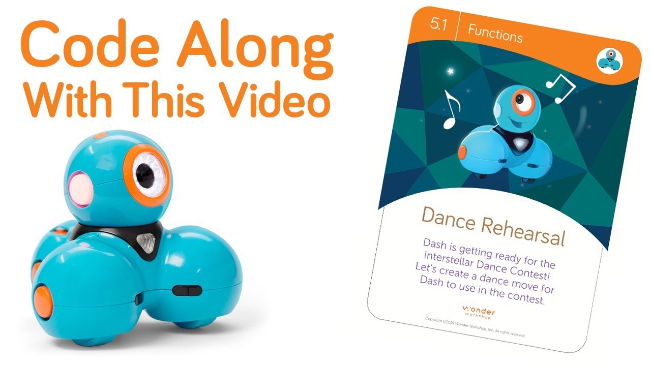 Code: DASH Challenge Card 5.1 |  Wonder Workshop