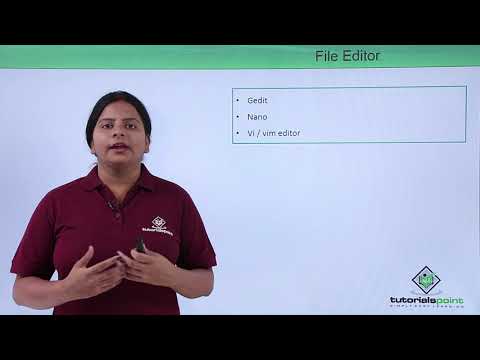 Linux - File editors