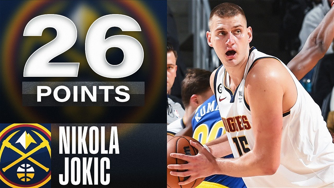 En triple double, Nikola Jokic fait tomber les Warriors