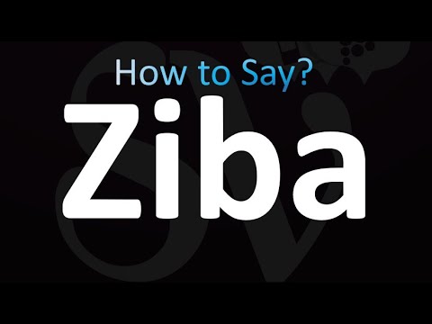 How to Pronounce Ziba (correctly!)