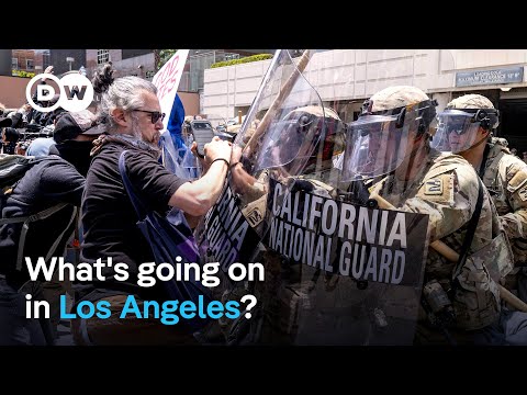 Anti-ICE protests in LA intensify after Trump deploys National Guard | DW News