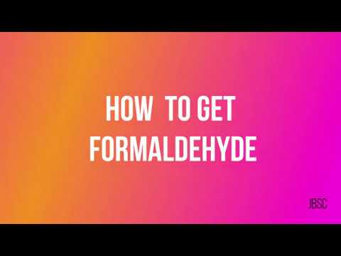 GET FORMALDEHYDE at the store