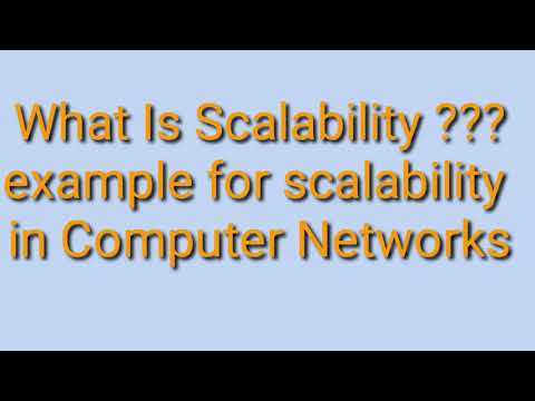 8.what is scalability with example??Exaplain scalability using Computer Network diagram ??