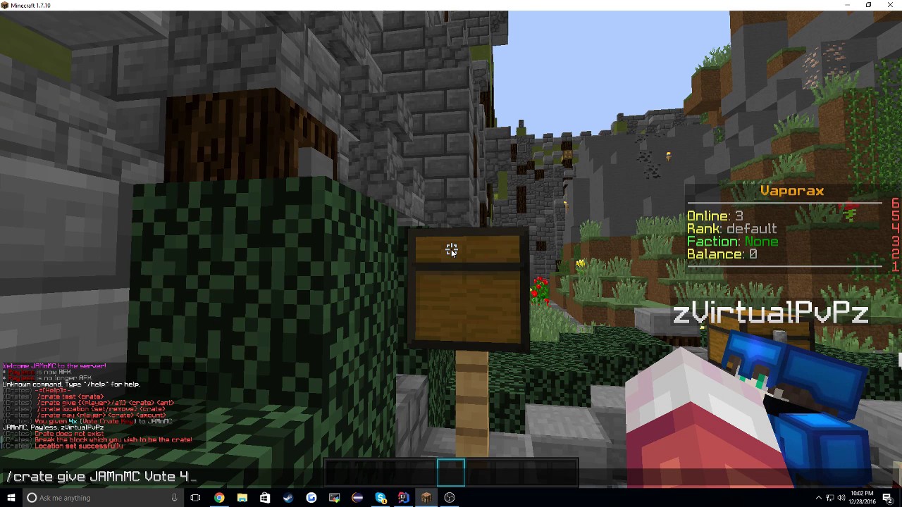 Bukkit coding StaffMode