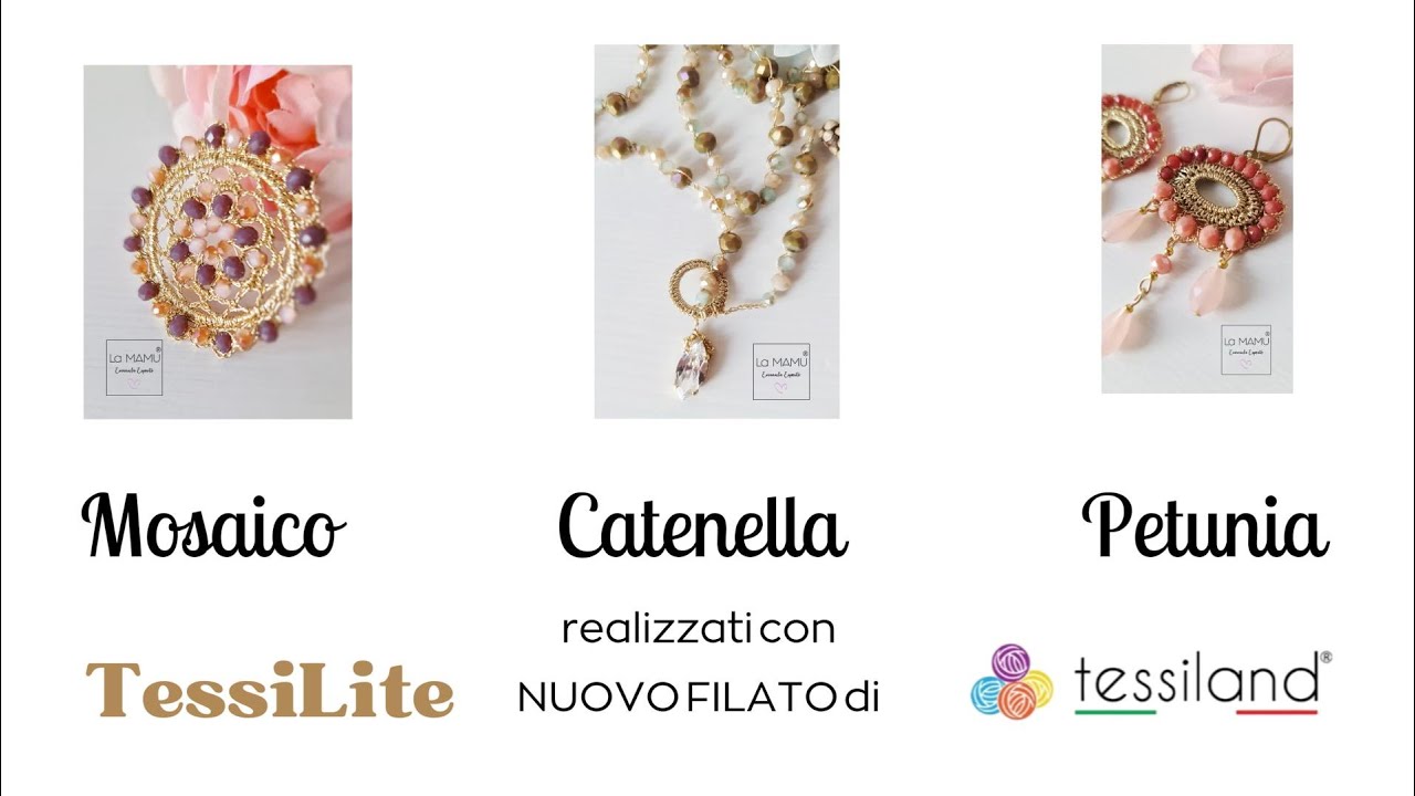 TESSILITE MIX IDEAS - THREE SMALL BUT BEAUTIFUL PROJECTS FOR YOU