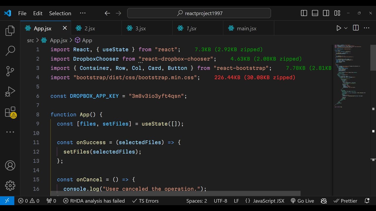Build a React Dropbox File Chooser API to Upload Download & Display Files in Browser Using JS