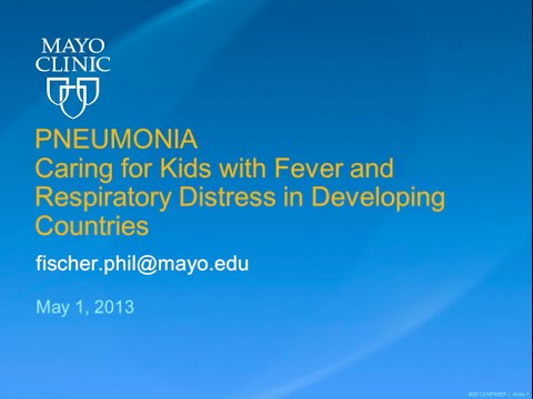 Webinar: Pneumonia - Caring for Children in Developing Countries (2013)