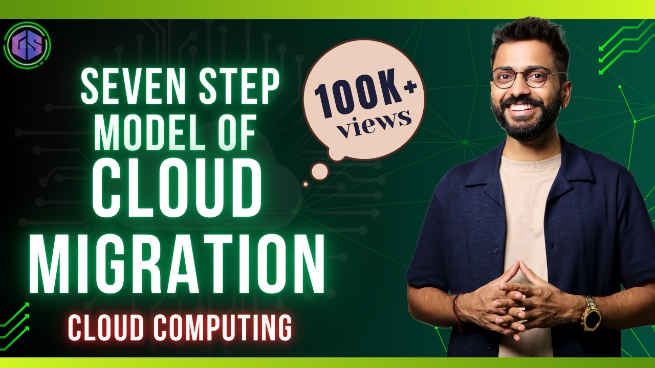 Lec-25: Seven 7️⃣ Step Model of Cloud 🌧️ Migration | Cloud Computing for Beginners