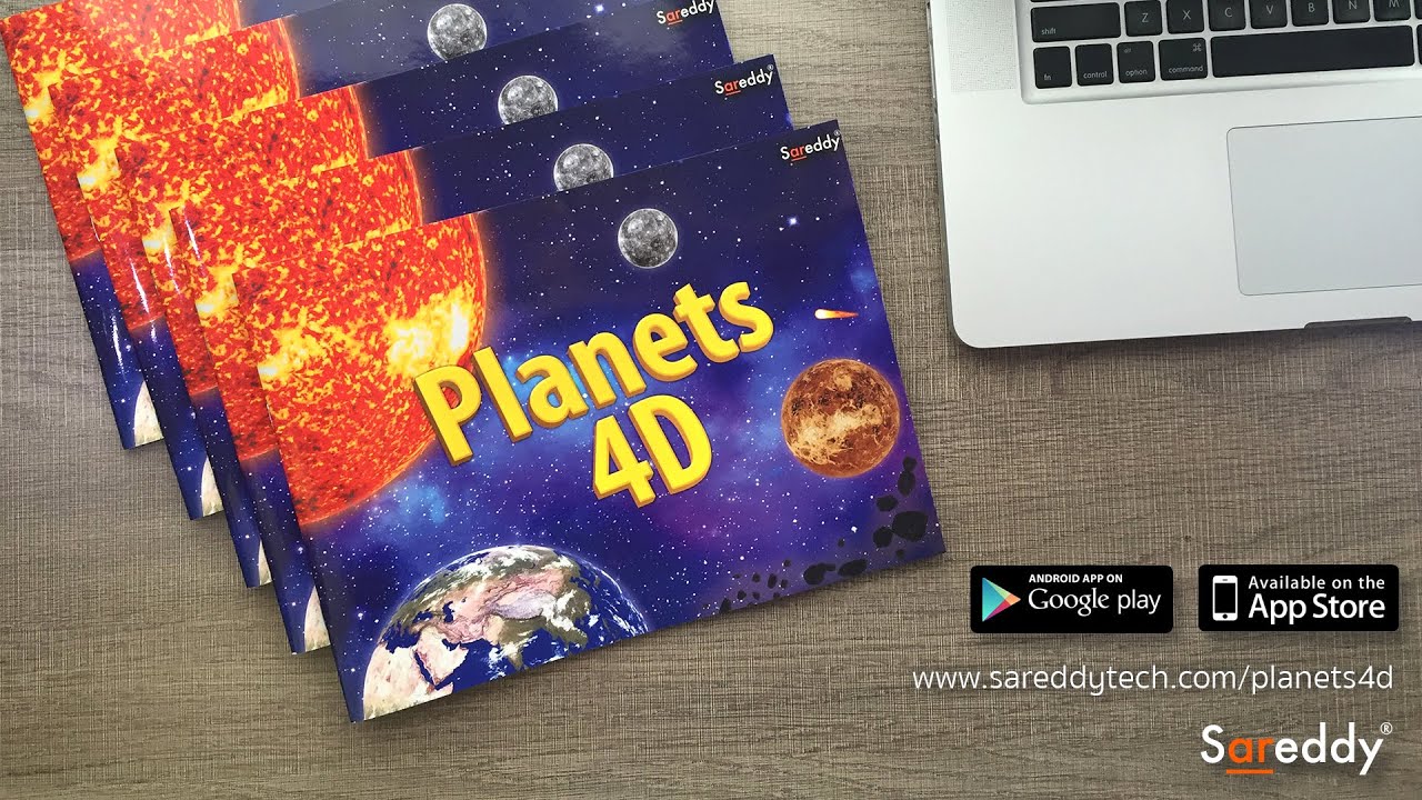 Solar System Book - Planets4D - SareddyTech