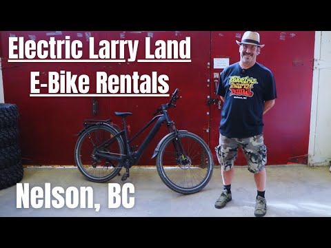 Electric Larry Land E-Bike Rentals in Nelson, British Columbia