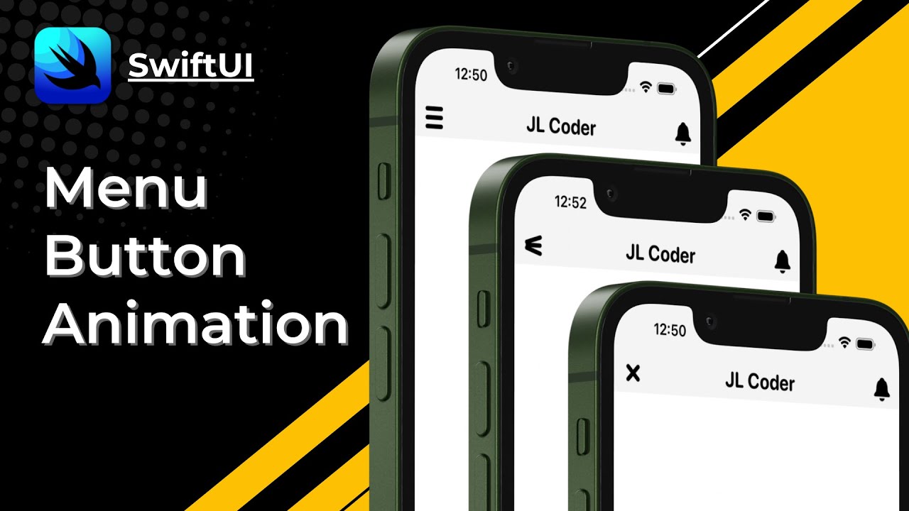 SwiftUI Menu Button Animation