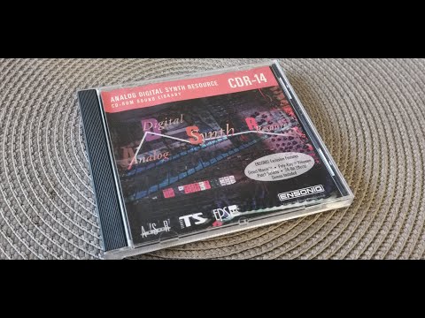 Ensoniq ASR-10 TS CDR-14 Analog Digital Synth Resource CD-ROM | Reverb