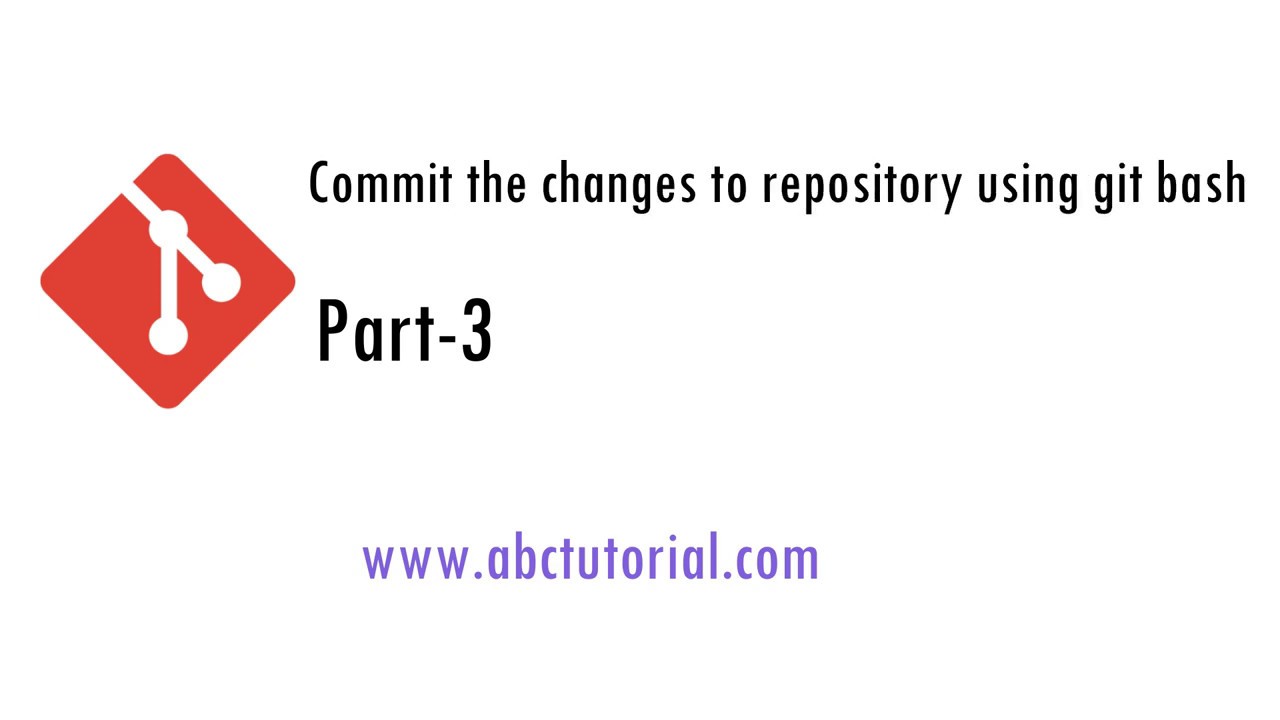 Part-3: Commit changes in github and push to repository using bash command | git Add, Commit, Push