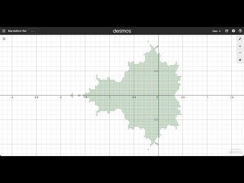 Mandelbrot Set in Desmos