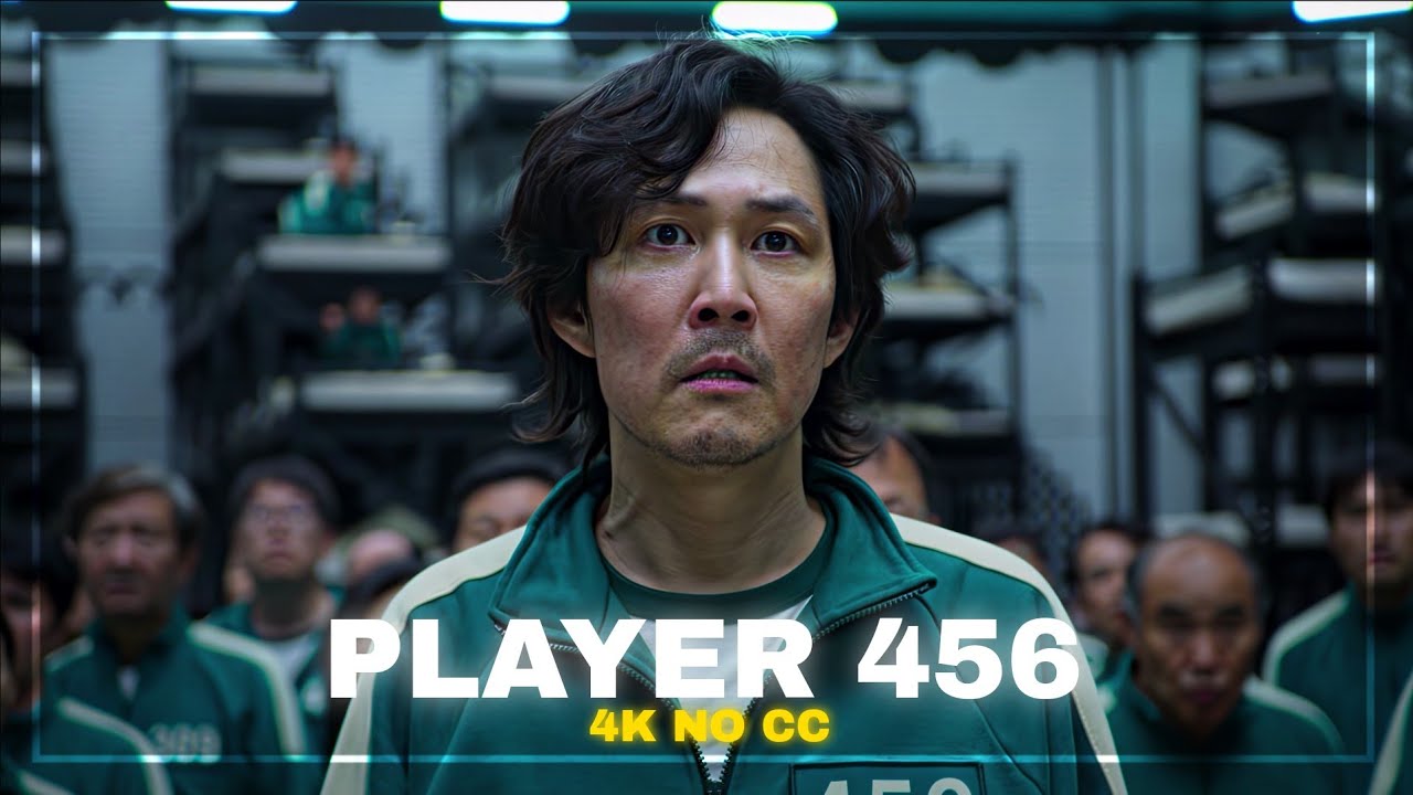 Player 456 4K Scene Pack || 4K NO CC || Gi-hun Scene Pack || Squid Game 1 || Lee Jung-jae