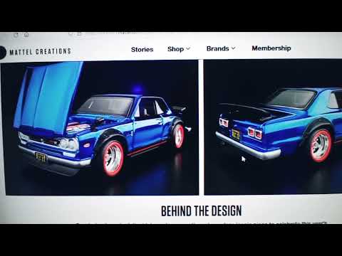 Mattel Creations RLC Hot Wheels 72' Skyline 2022 membership car preview