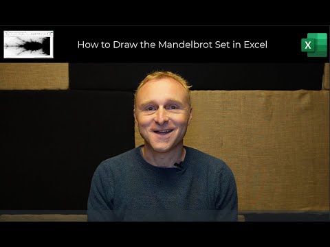 How to draw the Mandelbrot set in Excel, and what happens when mathematicians get angry