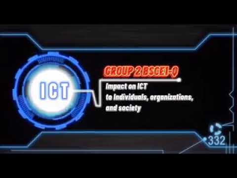 IMPACT OF ICT ON INDIVIDUALS, ORGANIZATIONS, AND SOCIETY
